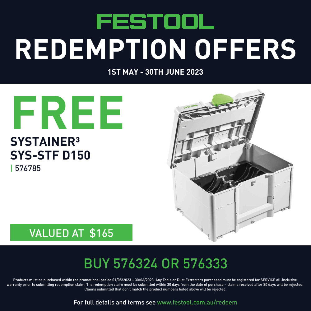 Festool ETS EC150/3 EQ-Plus (576324) 400W 150mm (6") Random Orbital ...