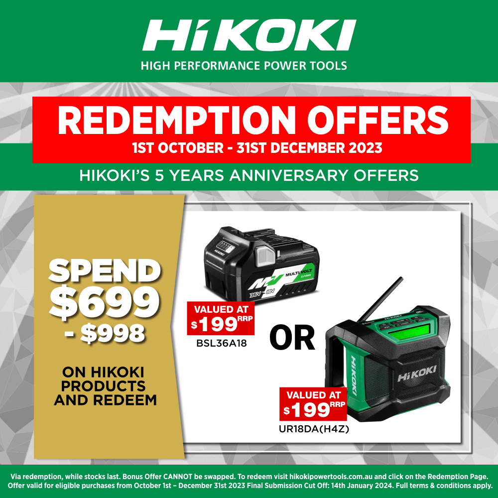 HiKOKI EC36DA(H4Z) 36V Li-ion Cordless Brushless Air Compressor - Skin Only