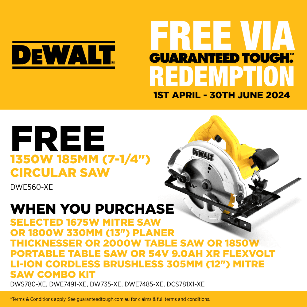 DeWalt DW735-XE 1800W 330mm (13") Planer Thicknesser