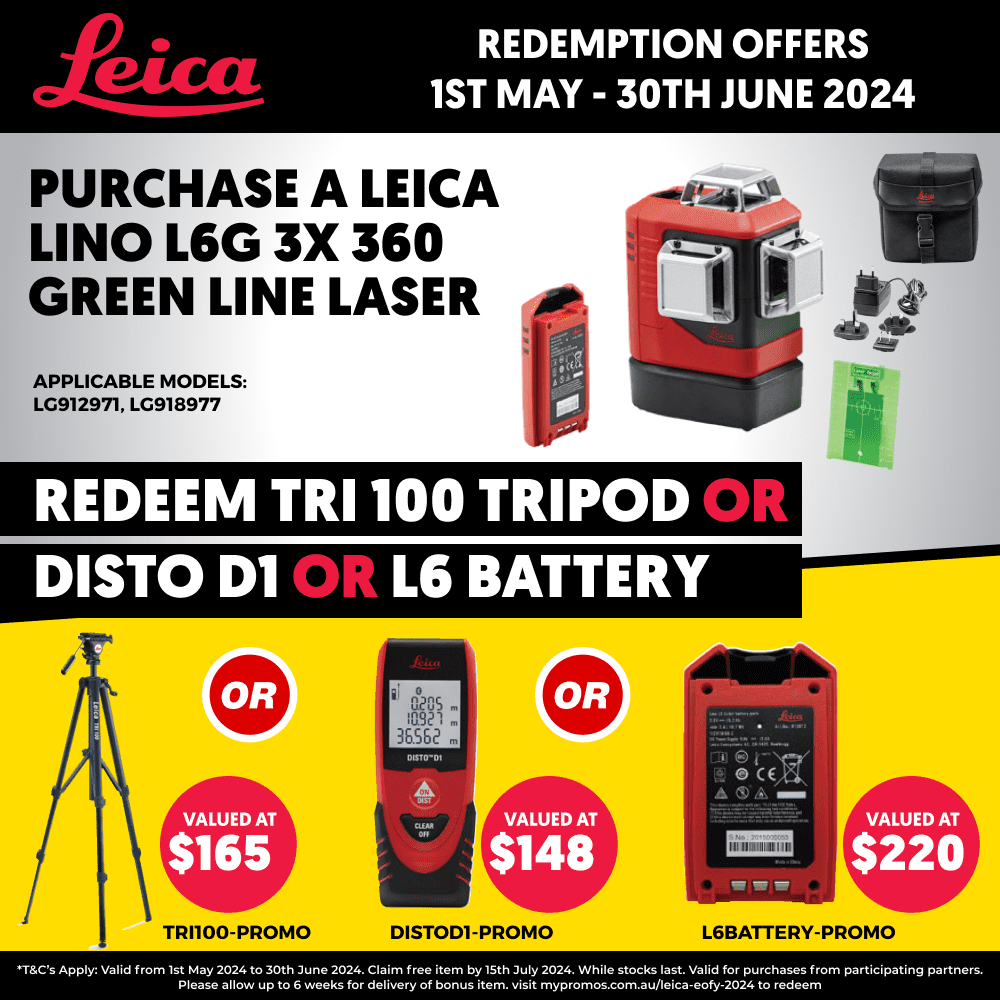Leica LINO L6G-1 (LG912971) Li-ion 3x360° Green Beam Multi Line Laser ...