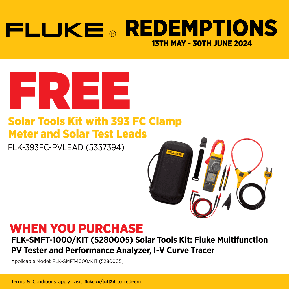 Fluke FLK-SMFT-1000/KIT (5280005) Solar Tools Kit: Fluke Multifunction ...