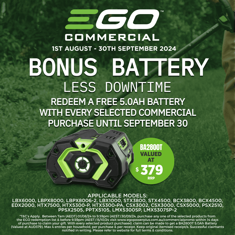 EGO LMX5300SP Power+ 56V 530mm Commercial Aluminium Deck Cordless ...