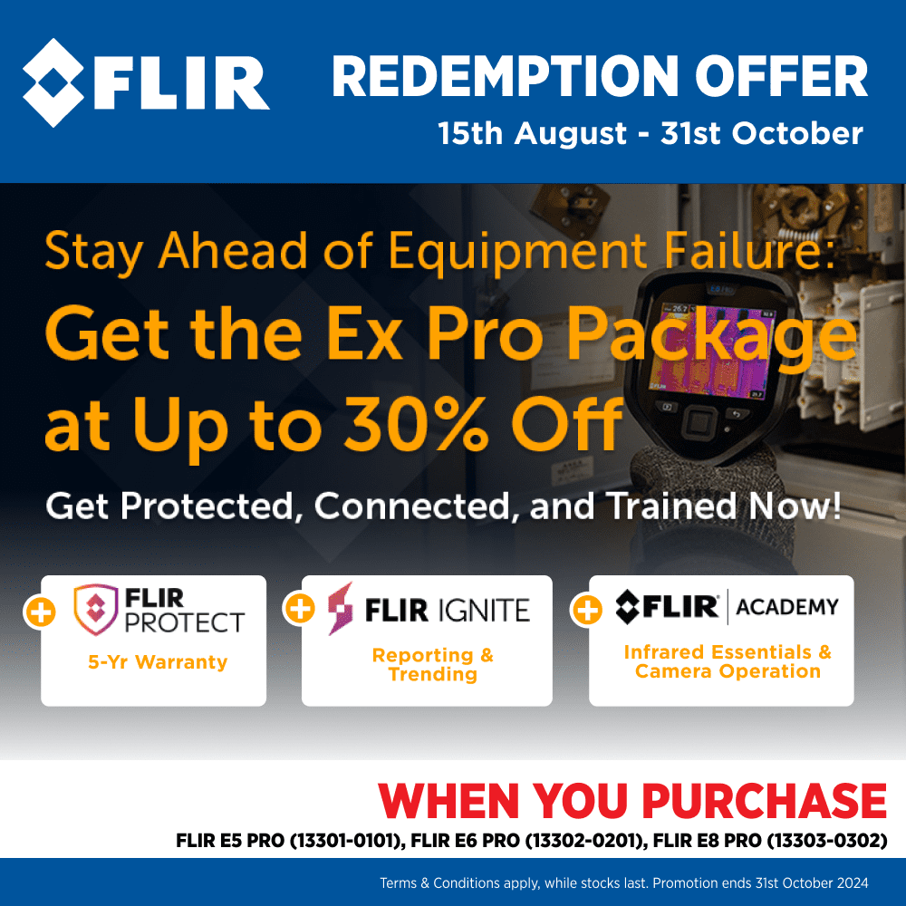 FLIR E5 Pro (13301-0101) 160px × 120px Pro-Series Infrared Camera with ...