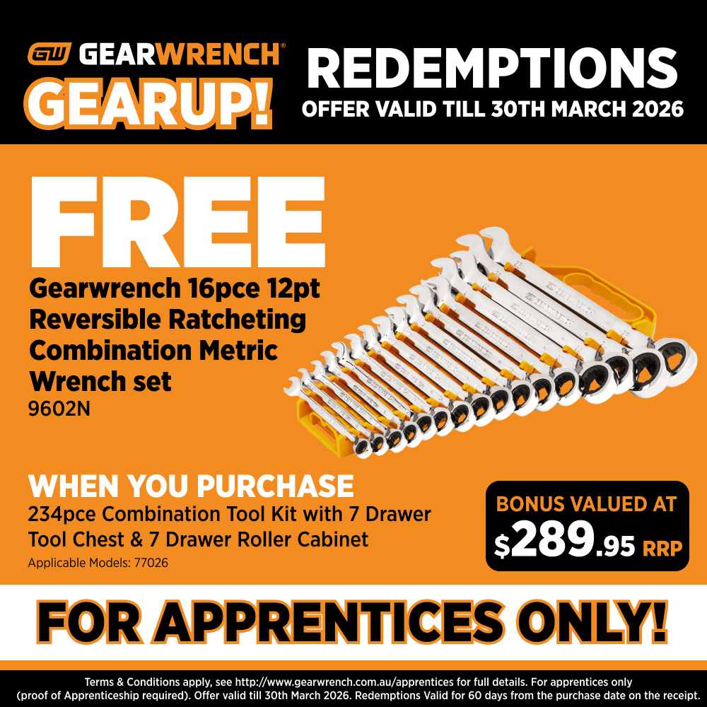 GEARWRENCH 77026 234 Piece EVA Tool Kit + 28" Chest + 28" Trolley