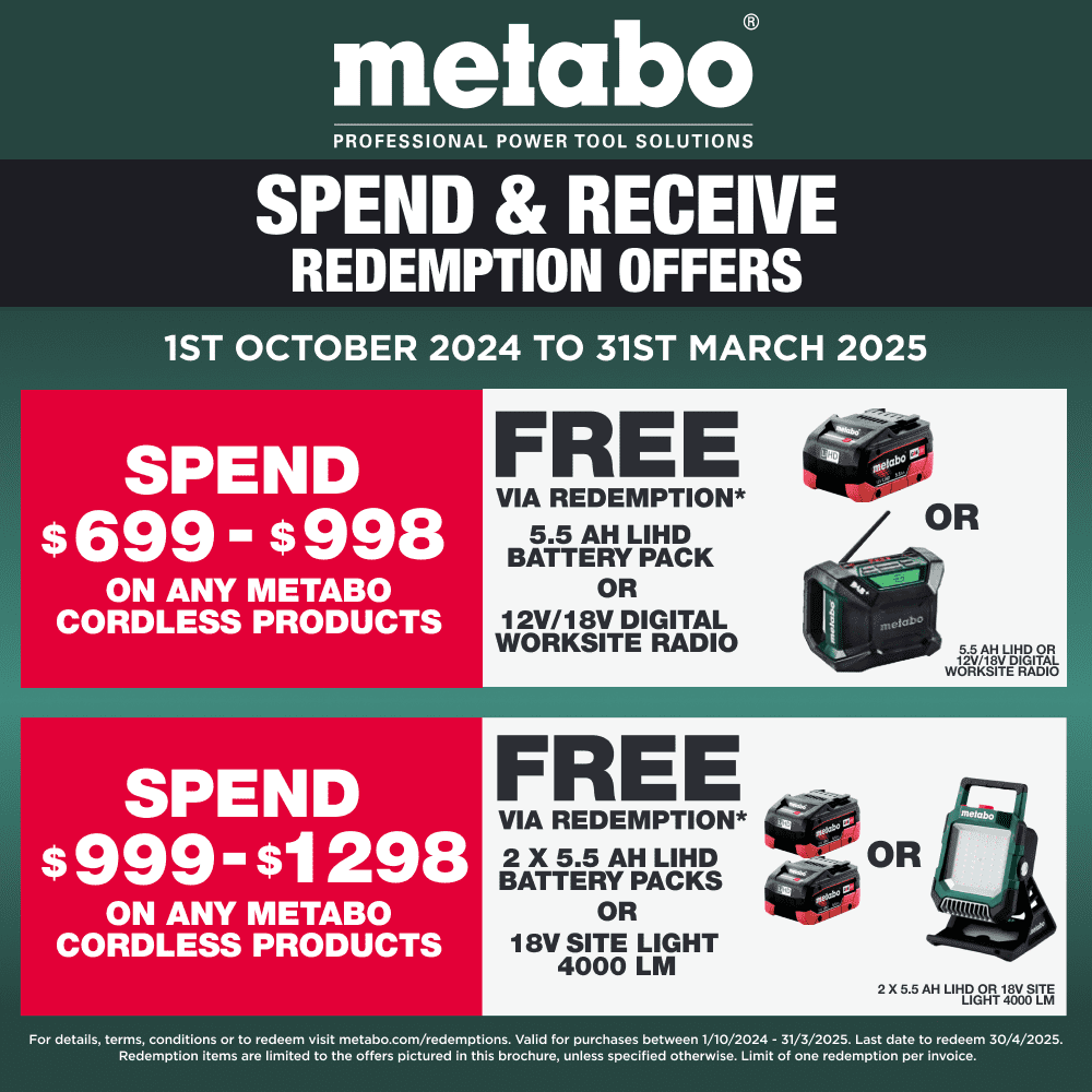 Metabo RTD 18 LTX BL 30 (601720850) 18V Li-ion Cordless Brushless Loop ...