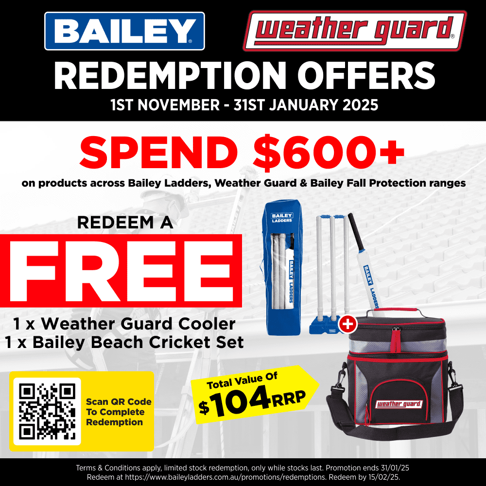 Bailey FS13984 12 Step 3.6m 150kg Fibreglass Double Sided Industrial ...