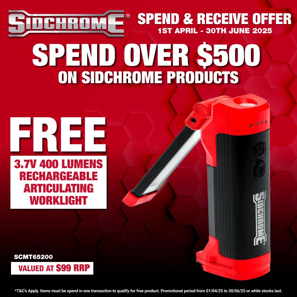 Sidchrome SCMT11702 176pce Metric & AF 8 Drawer Tool Kit Top Chest