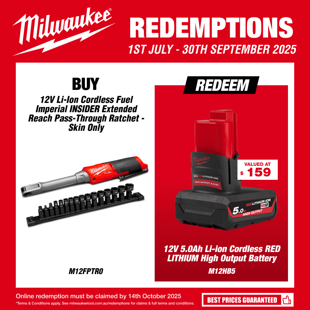 Milwaukee M12FPTR0 12V Li-ion Cordless Fuel Imperial INSIDER Extended ...