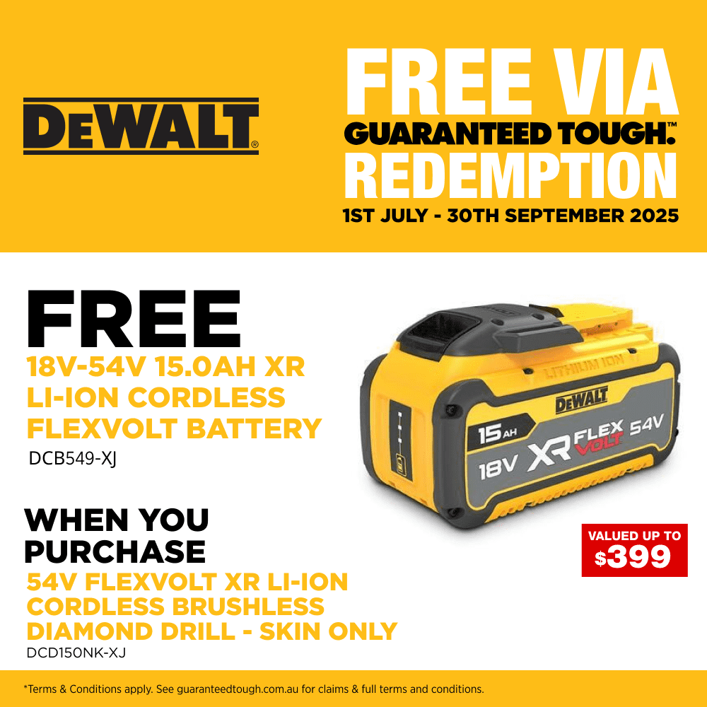 DeWalt DCD150NK-XJ 54V FlexVolt XR Li-ion Cordless Brushless Diamond ...