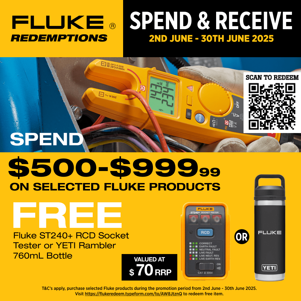 Fluke FLK-1663/FVF AU (4547022) Multimeter Installation Tester