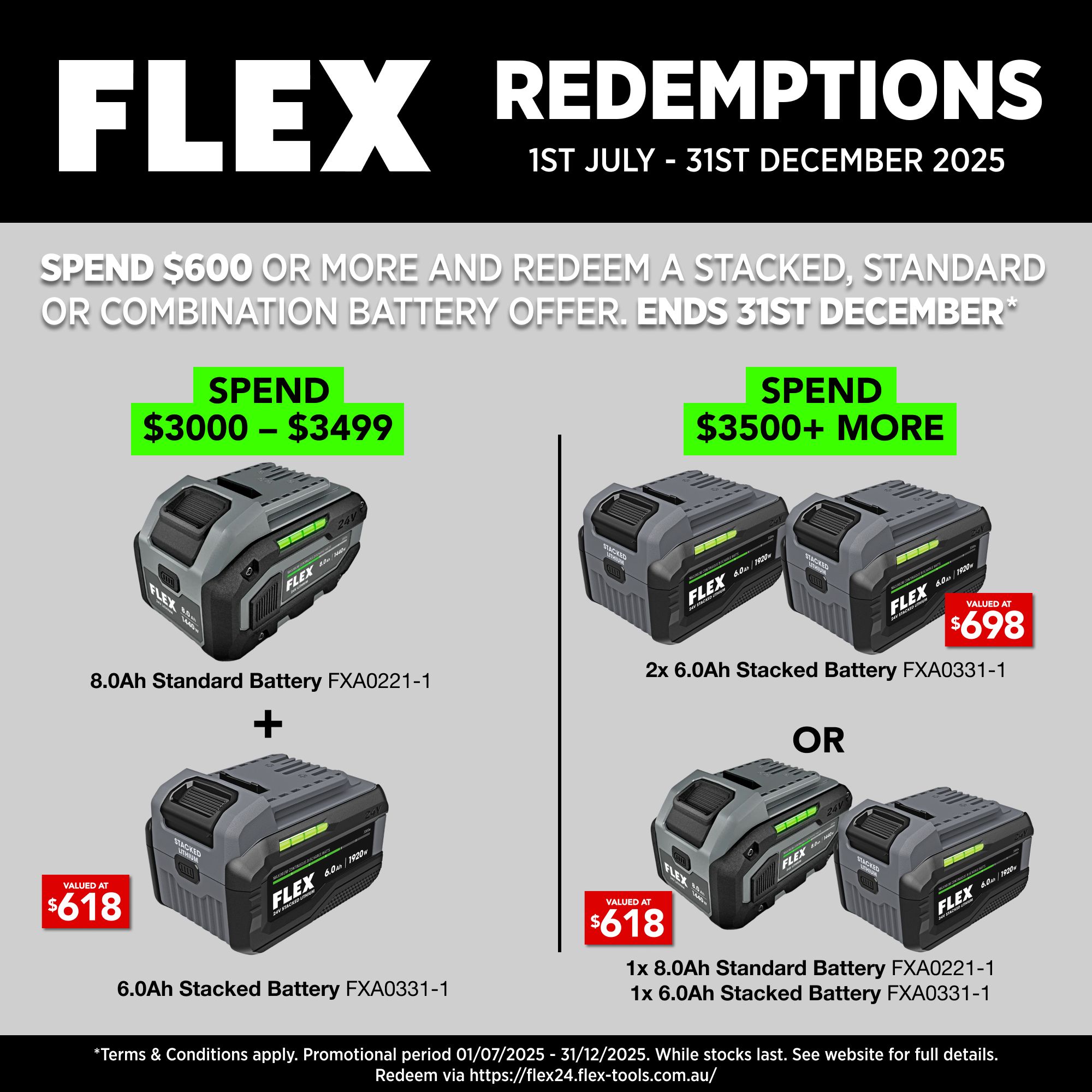 Flex FXA1371A-Z 24V Li-ion Cordless Brushless 1/4" Quick Eject Hex ...