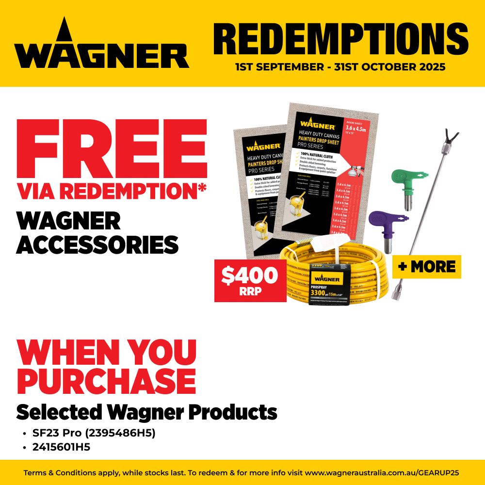 Wagner SF23 Pro (2395486H5) 1.3kW 2-in-1 Airless Paint Spray Gun Pack ...