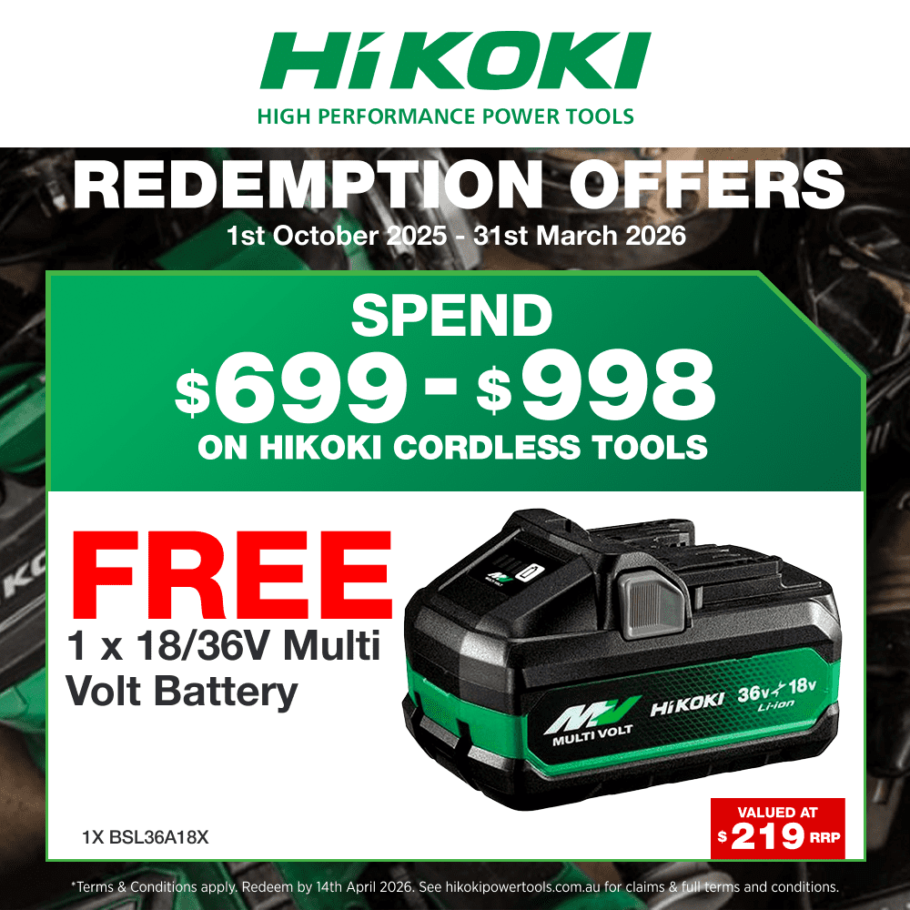 HiKOKI C3610DRA(H4Z) 36V Li-Ion Cordless Brushless MultiVolt 255mm (10 ...