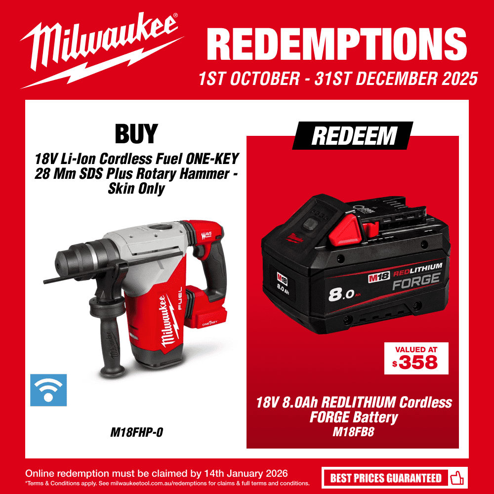 Milwaukee M18FHP-0 18V Li-ion Cordless Fuel ONE-KEY 28 mm SDS Plus ...