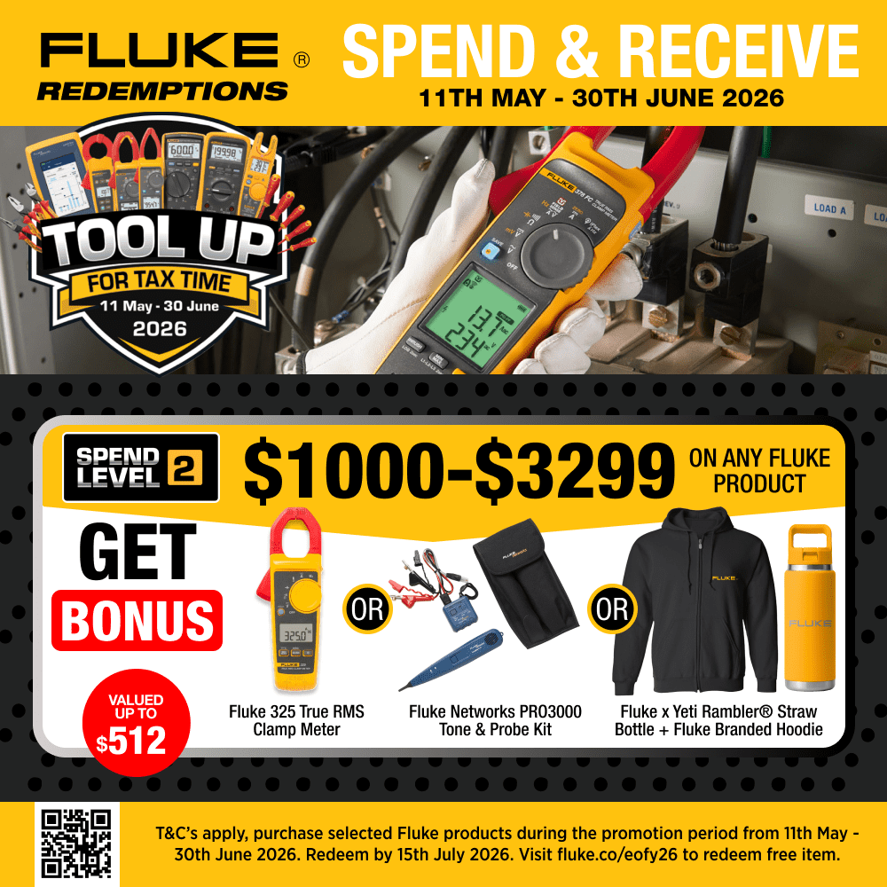 Fluke AC285 (1610159) SureGrip Nickel-Plated Steel Jaw Alligator Clips