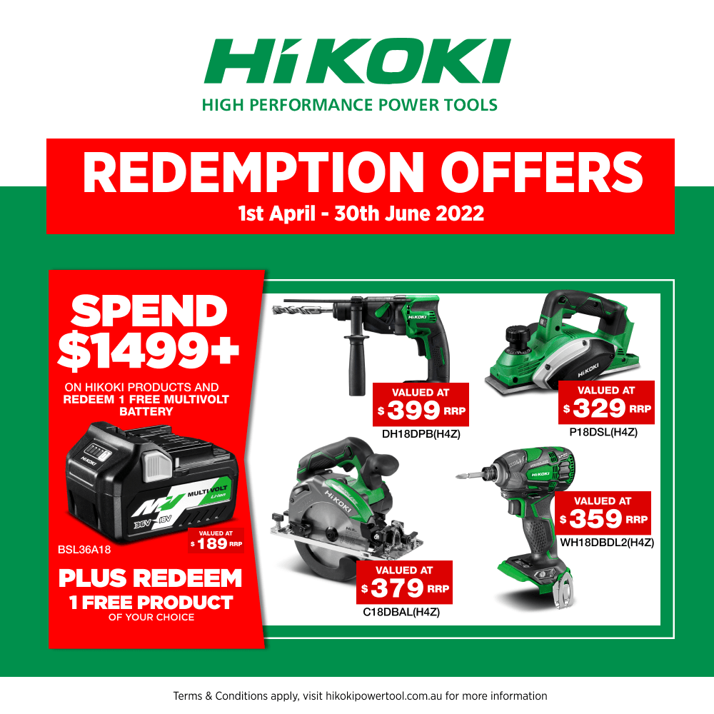 HiKOKI C3610DRA(H4Z) 36V Li-Ion Cordless Brushless MultiVolt 255mm (10") Mitre Saw - Skin Only