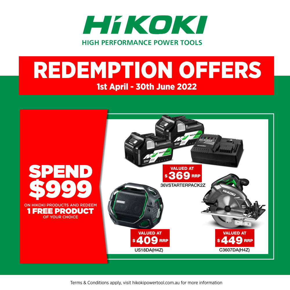 HiKOKI C3610DRA(H4Z) 36V Li-Ion Cordless Brushless MultiVolt 255mm (10") Mitre Saw - Skin Only